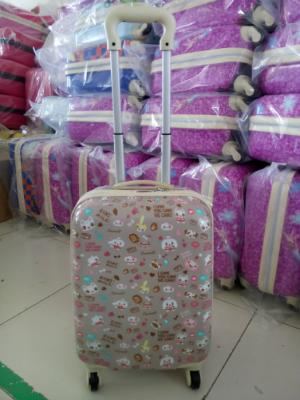 China hot sale lovely kids trolley luggage bag suitcases in baigou baoding hebei China Factory for sale
