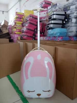 China egg shaped kids trolley luggage bag suitcases in baigou baoding hebei China Factor for sale