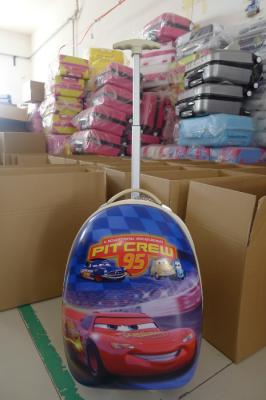 China egg shaped kids trolley luggage bag suitcases in baigou baoding hebei China Factor for sale