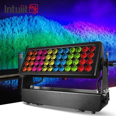 China Waterproof LED Stage Flood Lights 48X40w 4 In 1 RGBW Wall Washer IP65 for sale