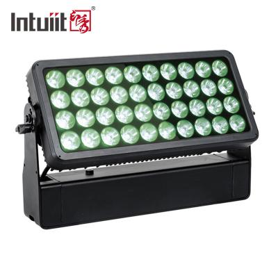 China Super Bright LED Stage Light RGBW 40PCS 10W City Color Led Par Wash Flood Lights for sale