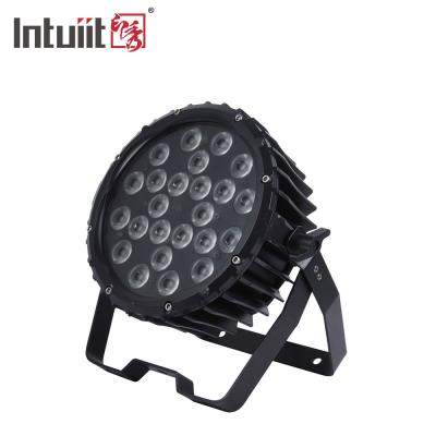 China 24x3W RGB 3 In 1 Outdoor LED Par Can Stage Lights DMX Control For Wedding Party Concert for sale