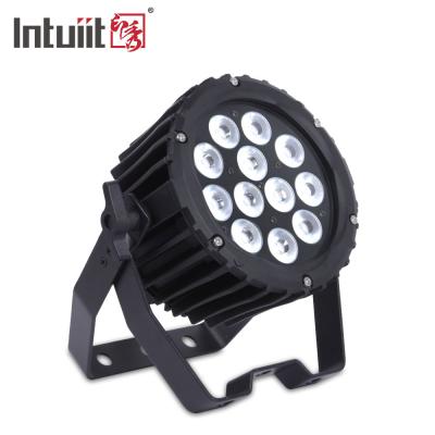 China Rohs LED Flat Par Light RGB 12*3W Full Color Washing Led Par Stage Lighting For Party Wedding for sale