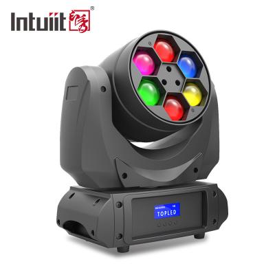 China LED Effect Moving Head Light  6x10W 4 In 1 RGBW Bee Eyes Type for sale