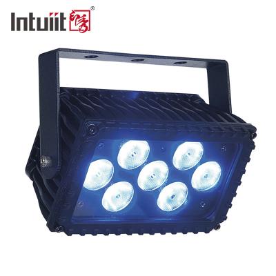 China 7x3W RGB LED Flood Light For Outdoor Church Facade Lighting Square for sale
