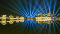 China 0.3m 0.5m 1m Outdoor Linear Washer Light 24w Ip67 Dmx512 Architectural Spotlight for sale