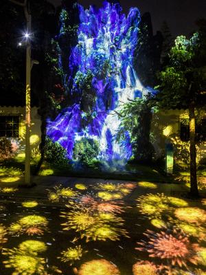 China 100W - 400W LED Zoom 60 Degree Exterior Gobo Projector Image Projection Outdoor for sale