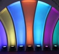 China Mini Waterproof 4pcs Rgb 3In1 Led Par Light For Party Disco Club for sale