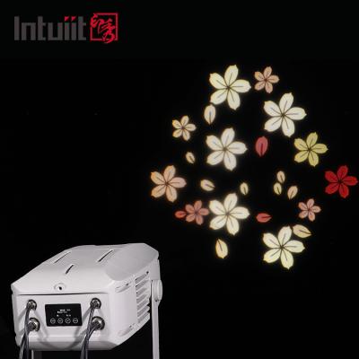 China Outdoor Waterproof Laser Custom Logo Projection Indoor Door Floor Rotate Gobo Projector 400w Led Stage Light for sale