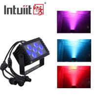 China 7x3W IP66 Outdoor led flood lights use  LED Outdoor 25 Degree Angle Architectural Projection Floodlight Facade Light for sale