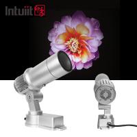 China New Hot factory Waterproof Outdoor Exterior HD 60W dmx LED Logo Gobo rotating Projector Light image building projection for sale