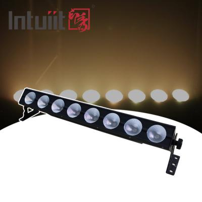 China Newest Design 8*15W Rgb 3in1 Led Pixel Bar Disco Wall Washer Light Led Light Bar for sale