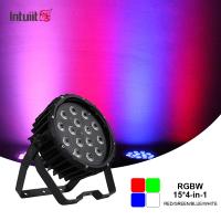 China 90w RGBW Led Flat Par Light Stage Light Dmx Control Dj Disco For Party Wedding Church for sale