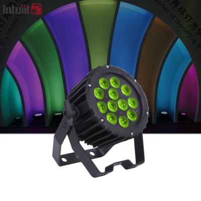 China RGBW 4in1 12x3W Wash Par Can Led Par Light With Factory Price for sale