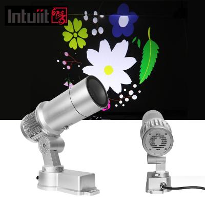 China Outdoor Waterproof Build Wall 60w Laser Custom Logo Floor Image Projection Building LED Gobo Projector Led Advertising for sale