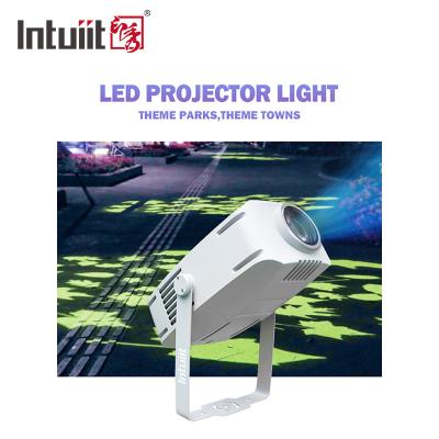 China 200w Outdoor Gobo Projector Advertisement Projector Rotating Led Waterproof IP65 Logo Gobo Projector Advertising Lights for sale