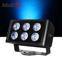 China New Design Outdoor Architectural Landscape LED Lighting Narrow Beam Angle IP65 6*5W RGBW DMX512 LED Floodlights for sale