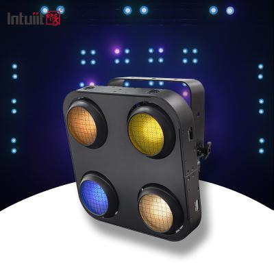 China Stage Lighting Factory Cob Par Lights Professional 4x90W Audience Matrix COB LED Blinder Face Light for sale