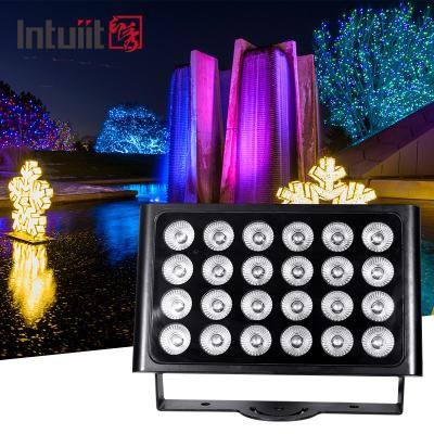 China New Design Outdoor Architectural Landscape LED Lighting Narrow Beam Angle IP65 160W RGBW DMX512 LED Floodlights for sale