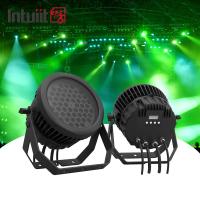 China Outdoor 54*3w RGBW For Stage Par Lights IP65 Waterproof Concert Wedding 54 Parcan Stage Dmx Led Light for sale