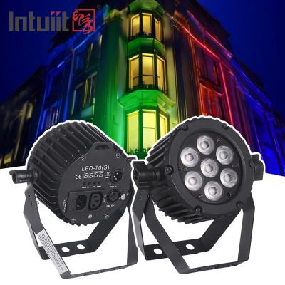 China Wedding Party Par Led Stage Lighting 7pcs 22W 3in1 Rgb Led Par Light For Dj Disco for sale
