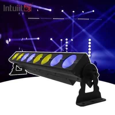 China 8x15W Indoor Led Strip Pixel Bar Wash 3in1 Rgb Led Wall Washer Lights For Stage Concert Wedding for sale