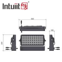 China 400W IP65 RGBW 4IN1 LED Flood Light City Color Wall Washing Light with DMX512 Control for sale