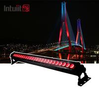 China 24pcs Led Wall Wash 20X9W Outdoor Lighting Bar 3in1 With Dmx Lights For Building Exterior for sale