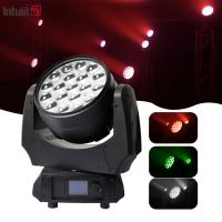 China 19x15w Rgbw 4in1 Led Moving Head Zoom Wash Stage Lighting Beam Led Moving Head Light for sale