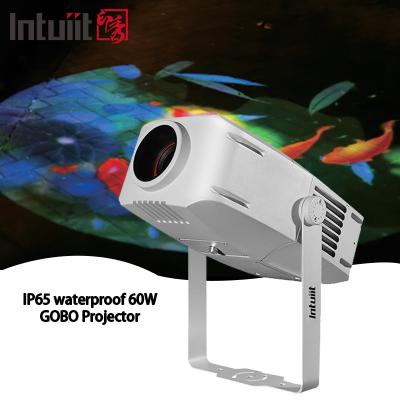 China Gobo Projector Advertising Lights 60W LED Sign Wall Projection Lamp Outdoor Waterproof for sale