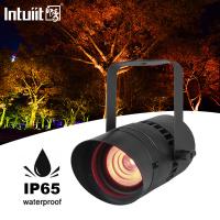 China LED Wall Washer Spot Light 15W Narrow Beam 4.5 Degrees Angle Flood Lamp Hotel Garden RGBW Building Lighting for sale