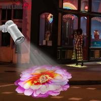 China 60W Color Changing LED Projector Lamp Custom Logo Indoor Outdoor Advertising Gobo Projector Light Logo Custom Pattern for sale