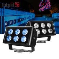 China Building Facades 6x5W IP65 LED Architectural Decorative Light Narrow Beam Lamp Square Outdoor Spotlight Floodlight for sale