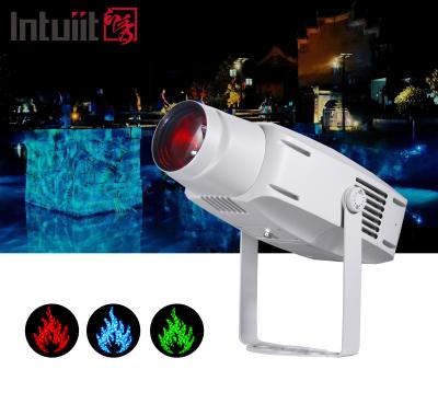 China Advertising Outdoor Theme Park Dynamic Water Ripple Projection Light Waterproof 400W Led Water Wave Effect Projector for sale