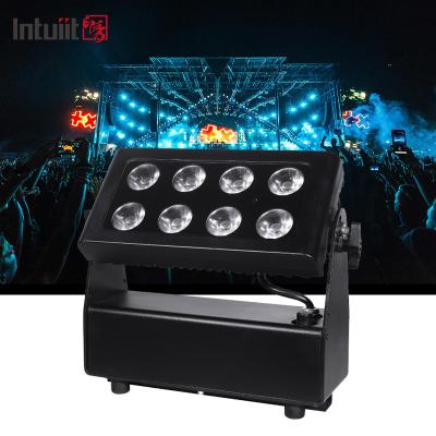 China 8*15W RGBW 4 In 1 Battery Powered LED Square Par Light Outdoor Waterproof Stage Light DMX Control DJ Disco Equipment Lighting for sale