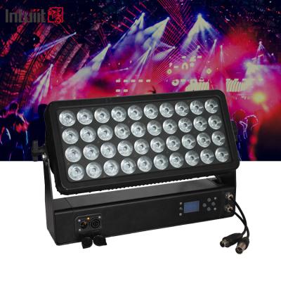 China 400W Outdoor Waterproof City Color 40x10W RGBW 4in1 LED Wall Wash Light IP65 for sale