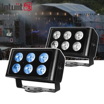 China 6x5W DMX RGBW 4 In 1 Outdoor LED Wall Wash Light Flood Light for sale