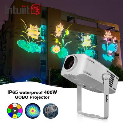 China 400w Gobo Projector Ip65 Brightness Advertising Led Outdoor Christmas Logo Gobo Advertising Lights for sale