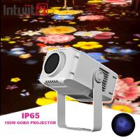 China 100w Rotating Outdoor Advertising Waterproof Led Gobo Logo Projector Light for sale
