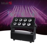 China 8X15W Waterproof IP65 Battery Powered DMX LED Wall Washers Lights for sale