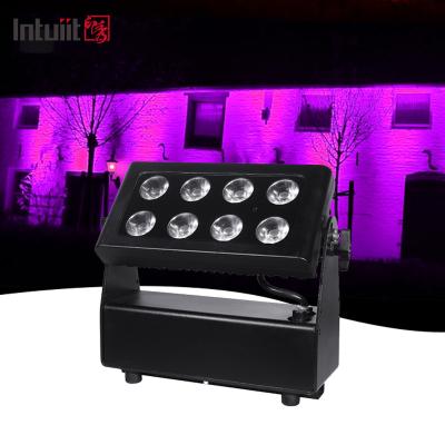 China LED 12x15W RGBW Washing Projector Stage Lighting DMX Control Waterproof IP65 Dj Disco Ourdoor Park Washing Decoration Lamp for sale