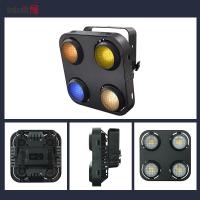 China 400W Waterproof 4 Eye Blinder Lights with RGB Warm White Amber Colors for Stage LED Blinder IP65 Audience Light for sale