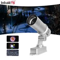 China 60W Custom Logo Gobo Projector Advertising Lights LED Sign Wall Projection Lamp Outdoor Waterproof IP65 HD for sale