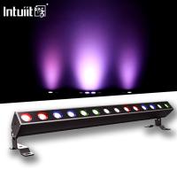 China 14X10W RGBW LED Pixel Batten Stage Light With Background Light for sale