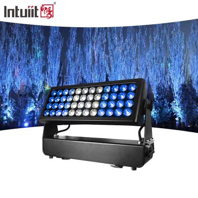 China High Brightness IP65 1500W RGBW 4IN1 LED DMX Led Wash Light Outdoor LED City Color Architecture Light Led Flood Light for sale