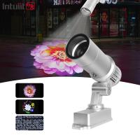 China Waterproof Outdoor IP65 60W Advertising Rotating LED Gobo Laser Logo Projector for sale