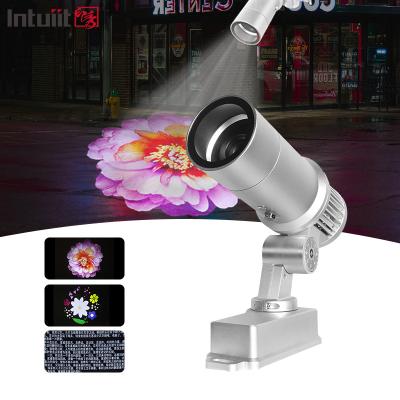 China Waterproof Outdoor IP65 60W Advertising Rotating LED Gobo Laser Logo Projector for sale