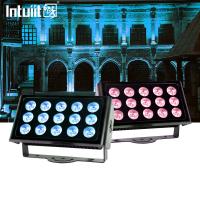 China IP65 80W Aluminum Body RGBW Wall Washer Lamp Municipal Architectural Building Projector Light Tree Spotlight for sale