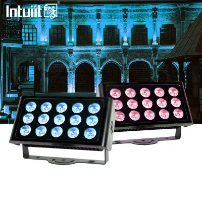 China IP65 80W Aluminum Body RGBW Wall Washer Lamp Municipal Architectural Building Projector Light Tree Spotlight for sale