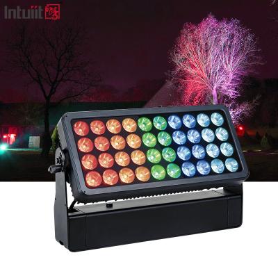 China Outdoor DJ Event Blinder Lighting IP65 Citycolor Wall Wash Fixture Stage 40X10W  RGBW 4 in 1 LED Wall Washer City Color Light for sale